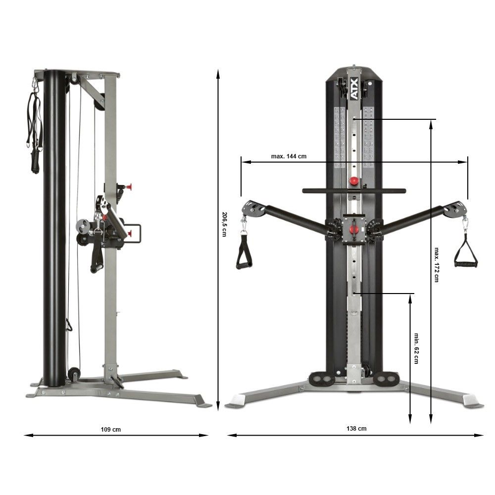 ATX Multifunctional Trainer - Free Standing - Fitness Seller