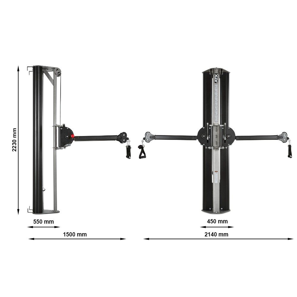 ATX Multifunctional Trainer - Wall Mounted - Fitness Seller