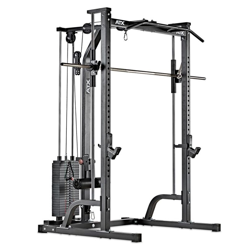 ATX Smith Machine MPX-620 + Lat Pulley met Gewichtstapel - Fitness Seller