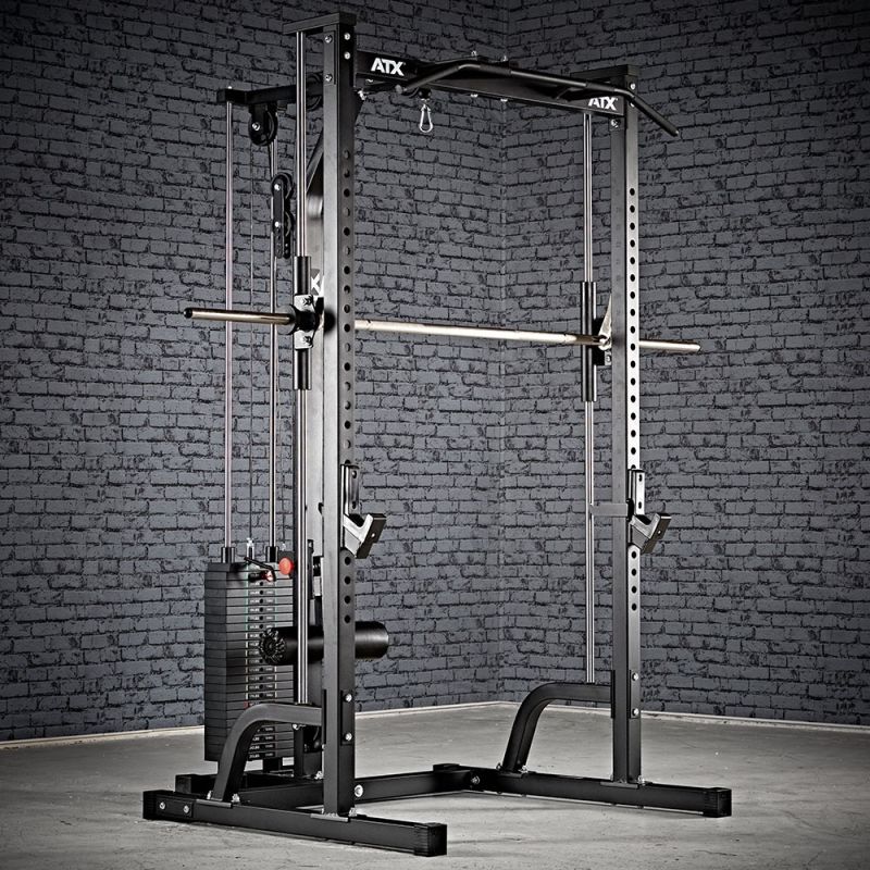 ATX Smith Machine MPX-620 + Lat Pulley met Gewichtstapel - Fitness Seller