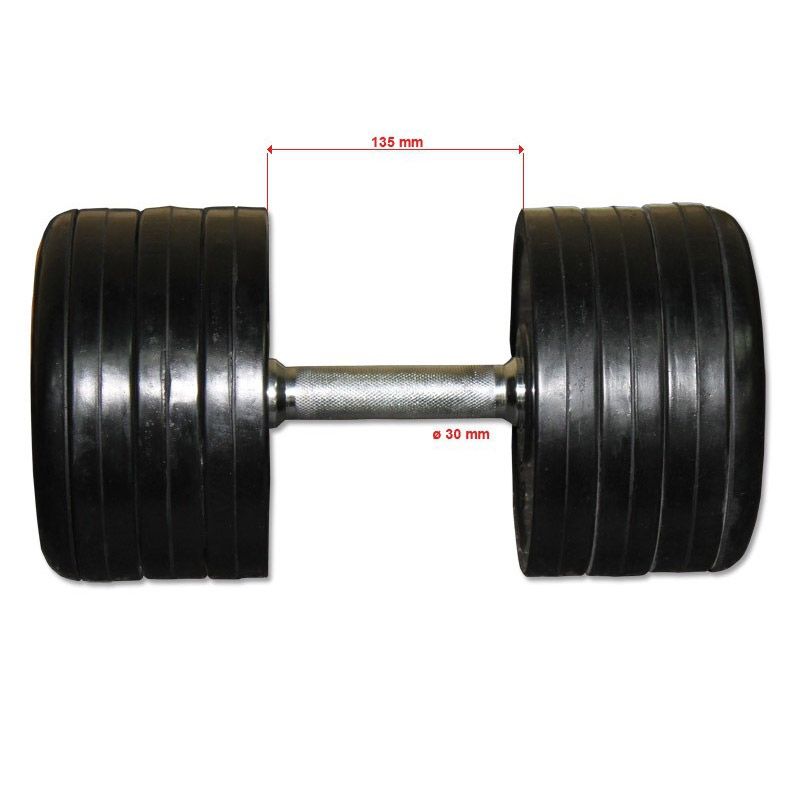 Heavy Duty Dumbbells Rubber - Gewichten - Fitness Seller