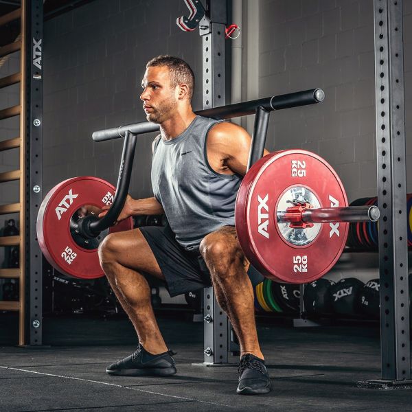 ATX Rackable Cambered Squat Bar - Fitness Seller