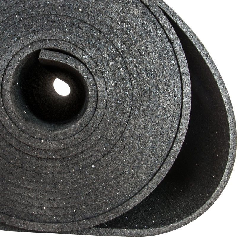 Rubbermat 8 mm - Rol 10 m² - Hoge dichtheid - Fitness Seller